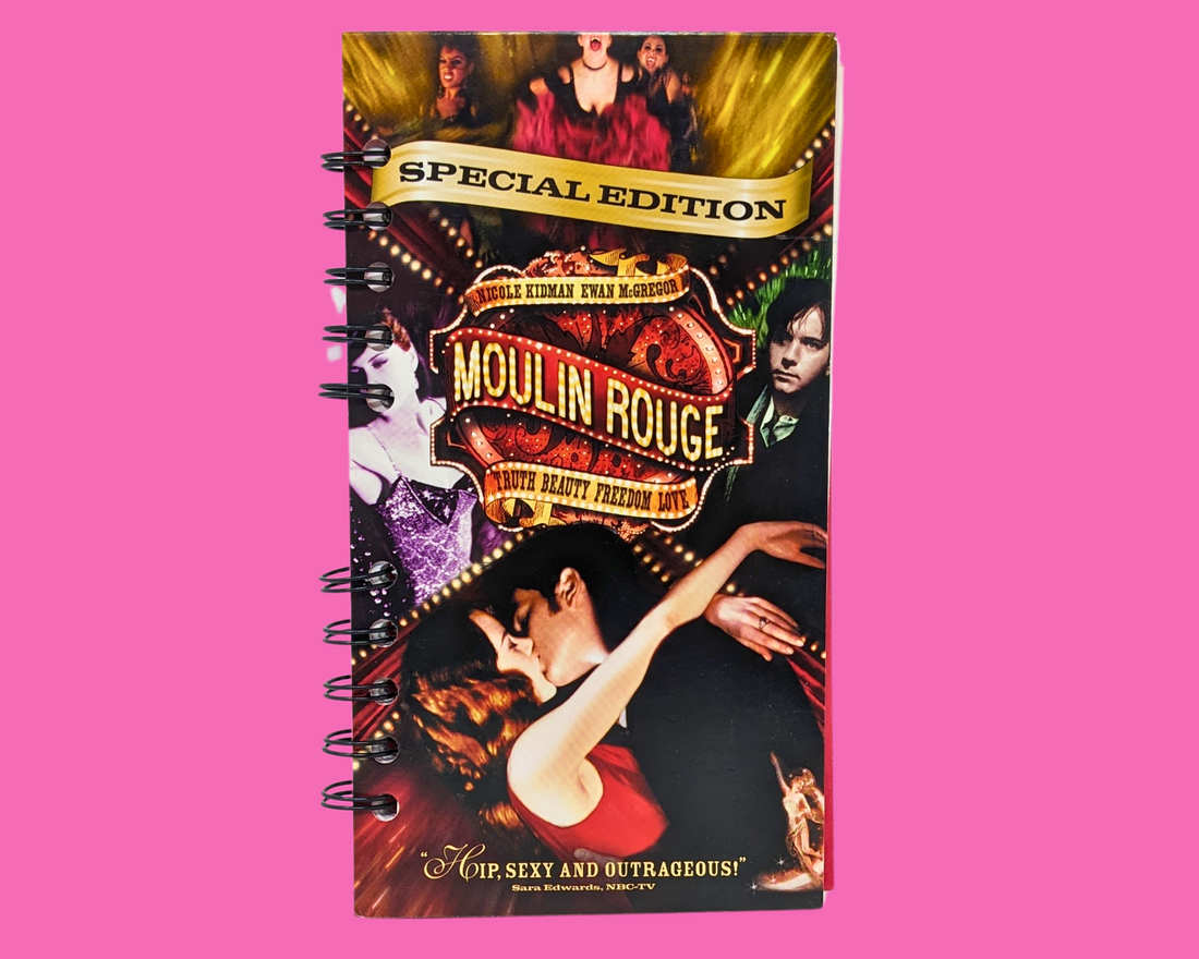 Moulin Rouge VHS Movie Notebook – myretrospectioninc